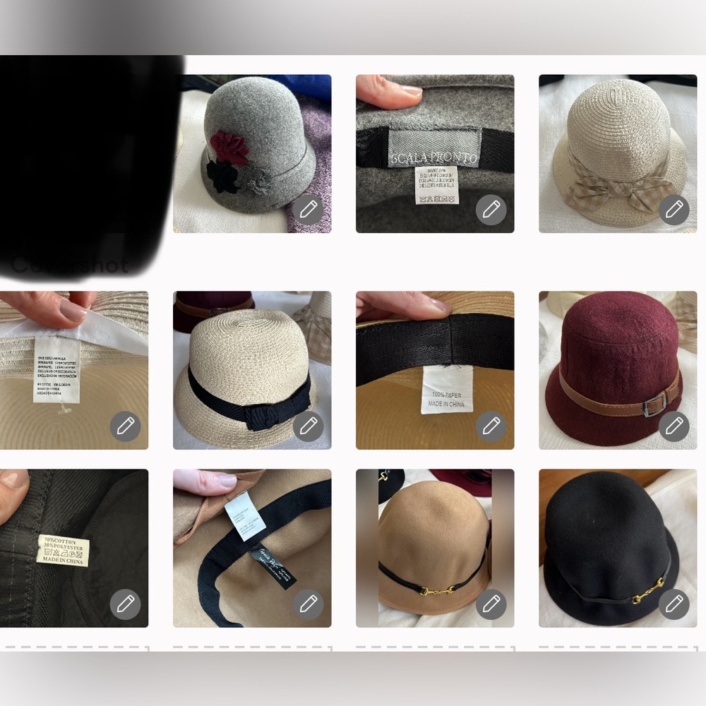 Women’s Hat Collection Varies Colors & Fabrics Great … - Gem